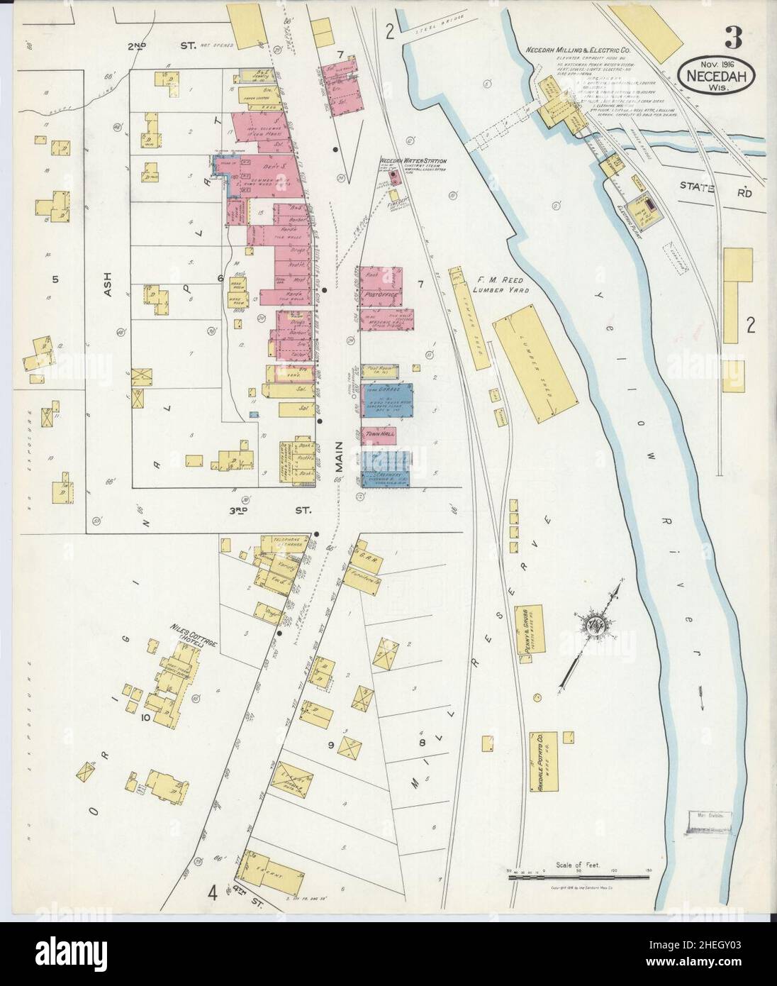 Map of juneau wisconsin hi-res stock photography and images - Alamy