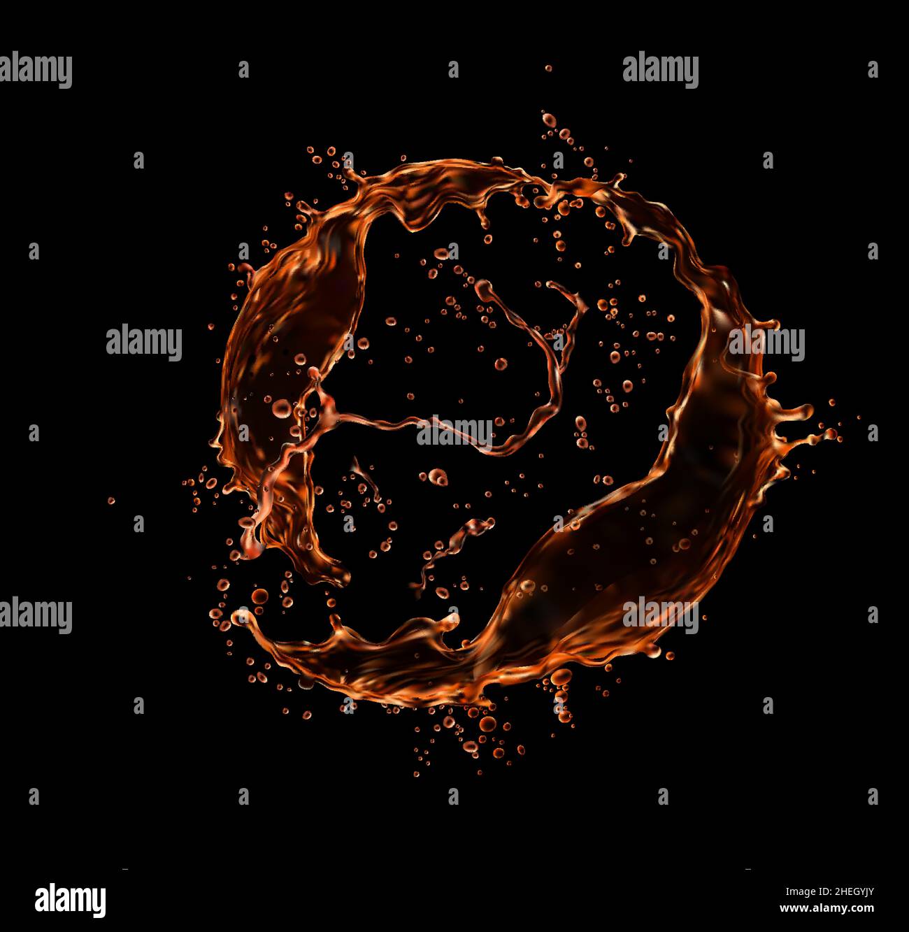 Sparkling fluid texture Stock Vector Images - Alamy
