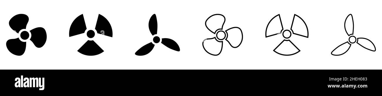 Fan pictogram Stock Vector Images - Alamy