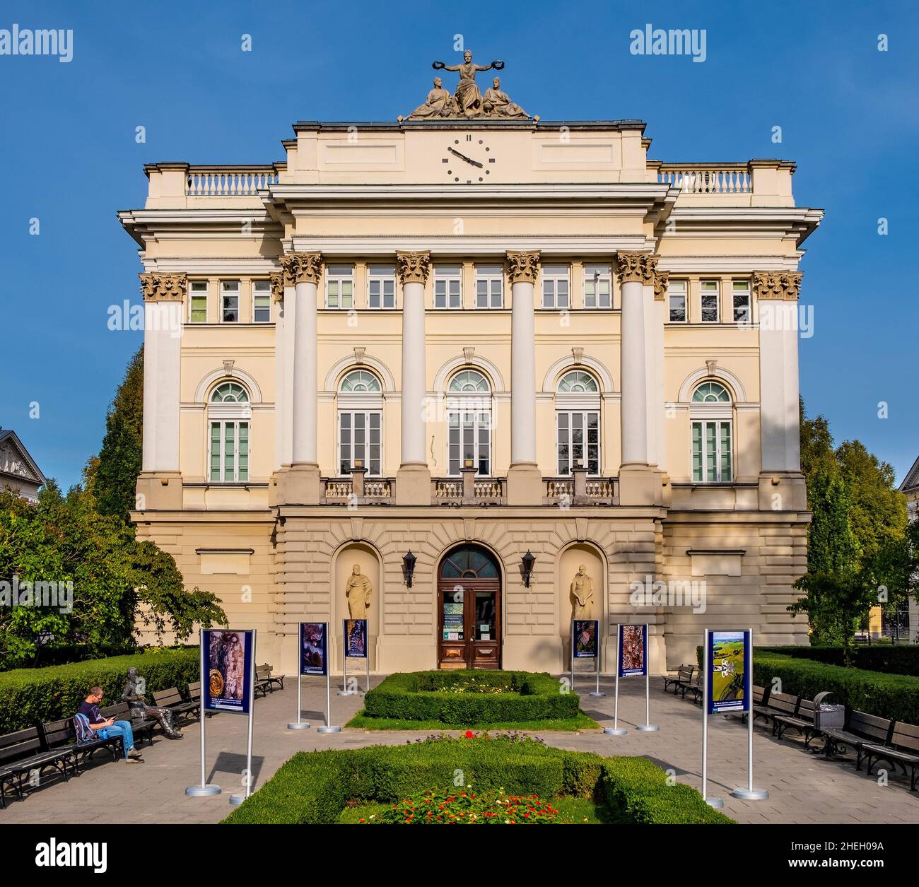 Warsaw, Poland - September 19, 2020: Historic Warsaw University main ...