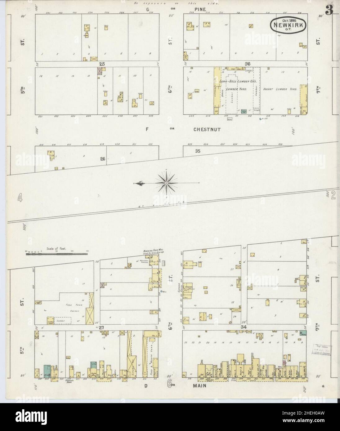 Kay county map hi-res stock photography and images - Alamy