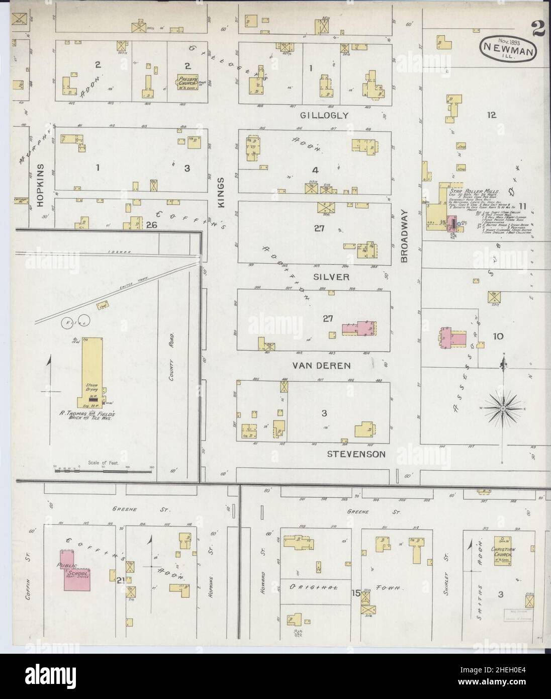 Map of newman hi-res stock photography and images - Alamy