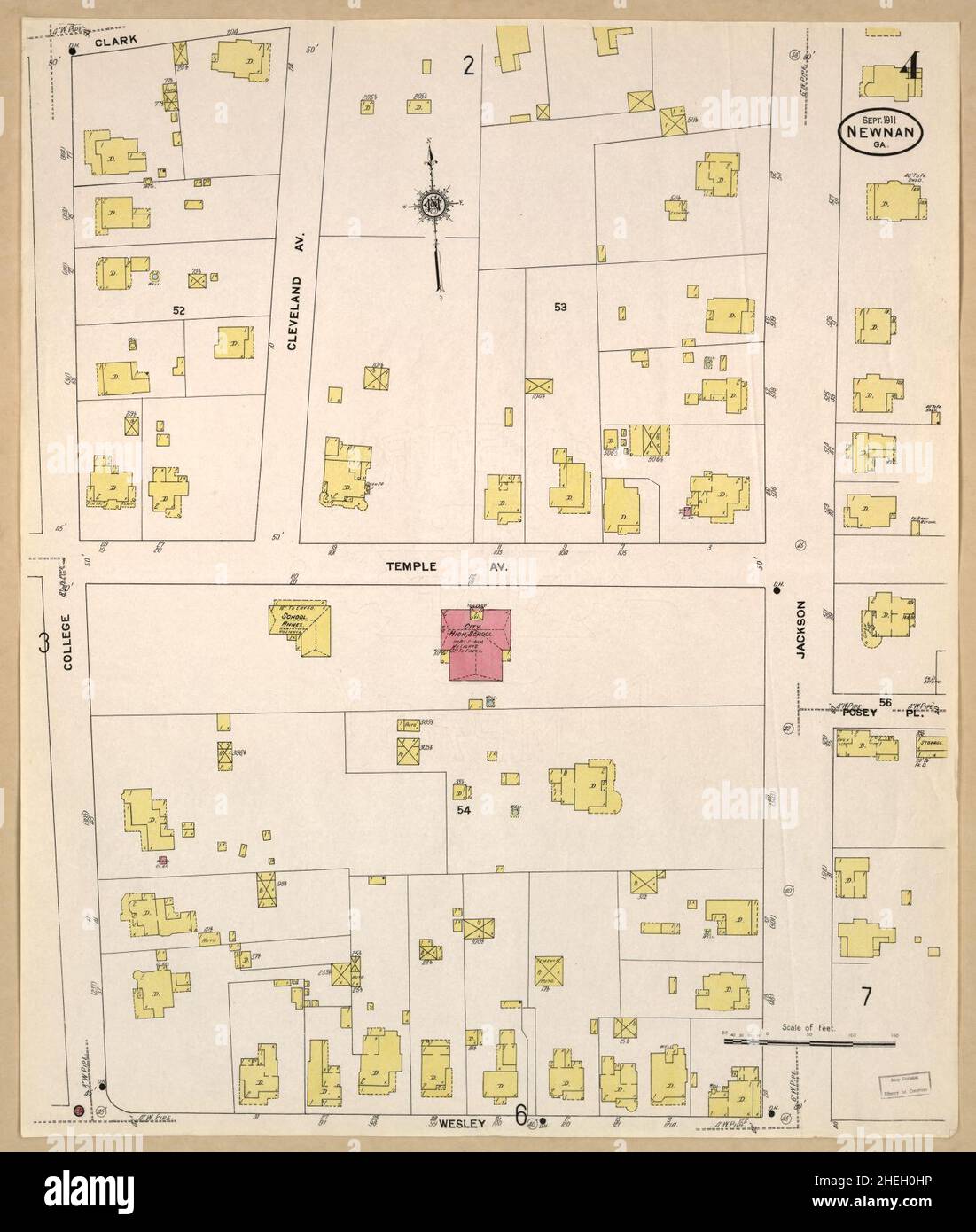 Newnan georgia map hi-res stock photography and images - Alamy