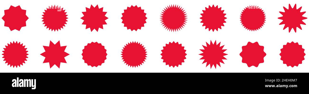 Red price tags collection Stock Vector Image & Art - Alamy