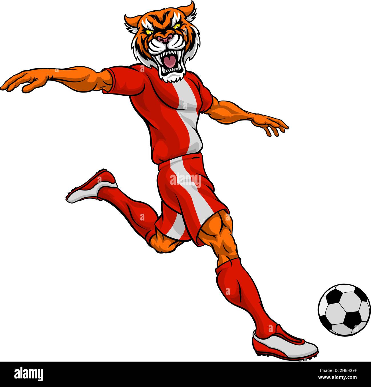 Tiger attacking man Stock Vector Images - Alamy