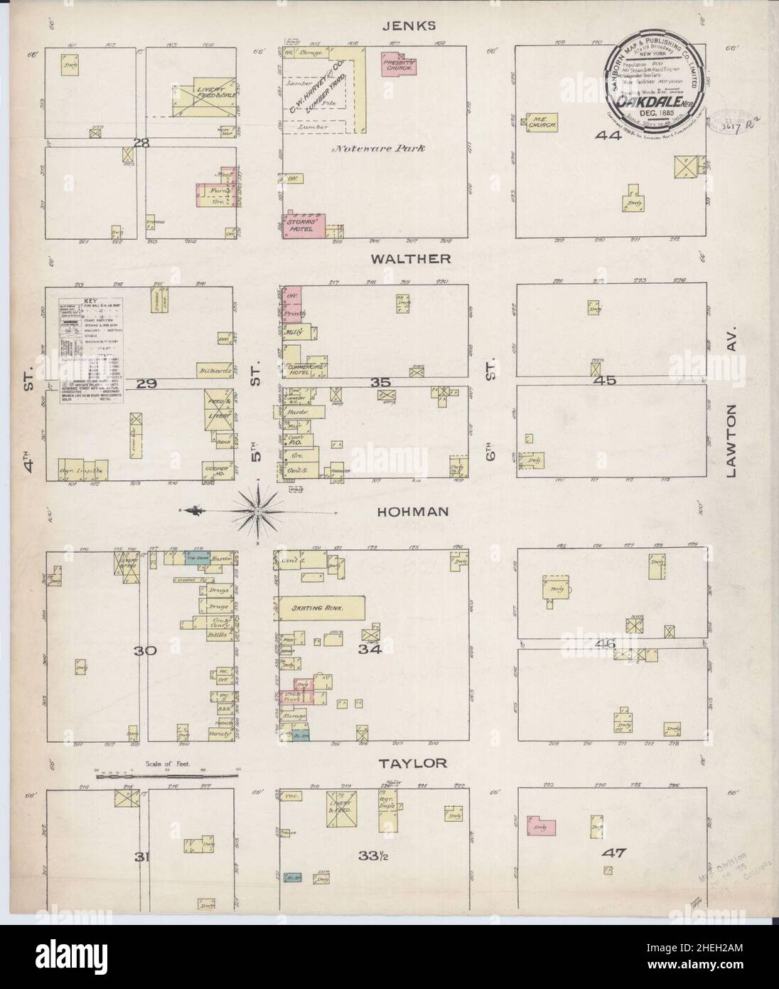 Map of oakdale hi-res stock photography and images - Alamy