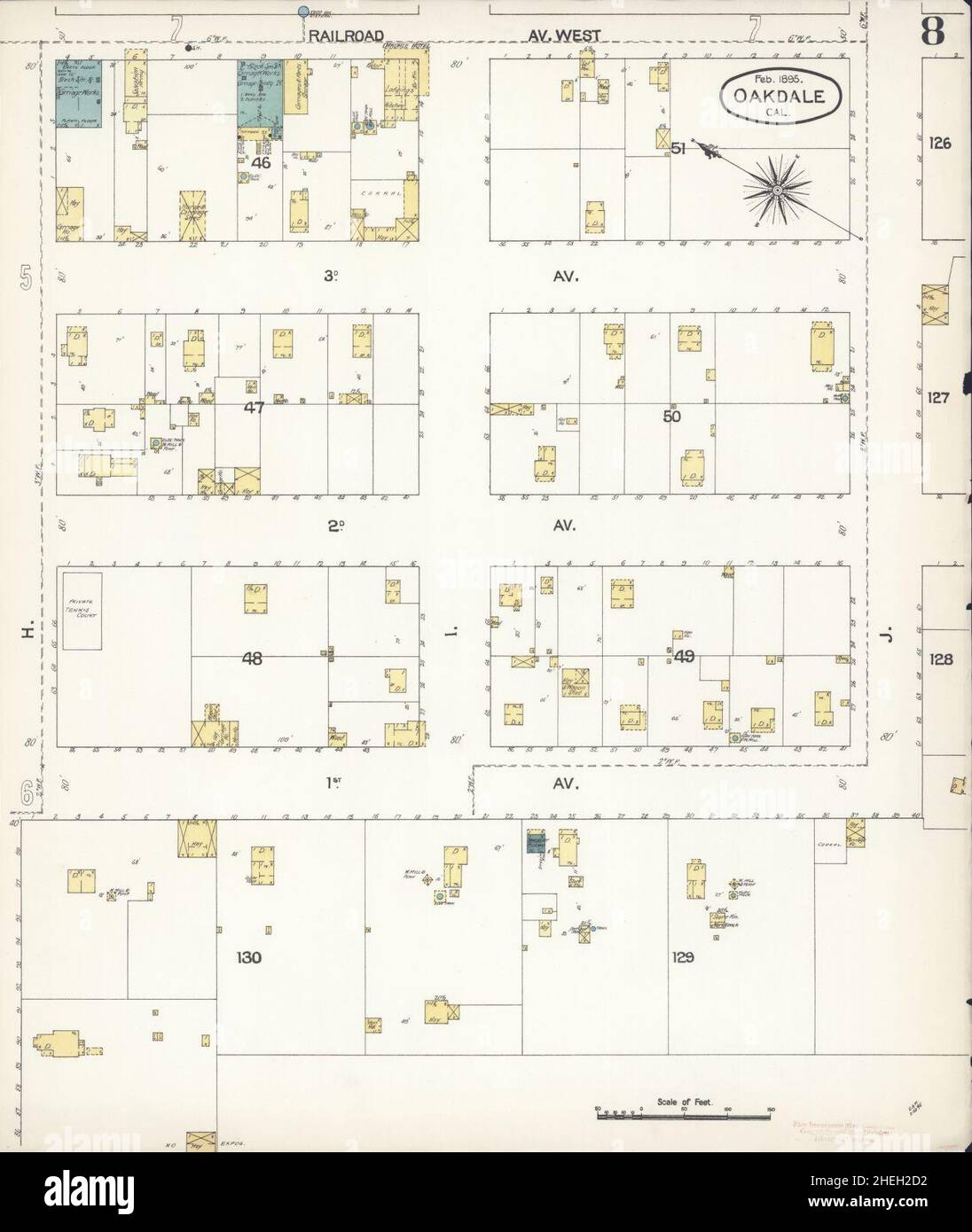 Stanislaus county map hi-res stock photography and images - Alamy