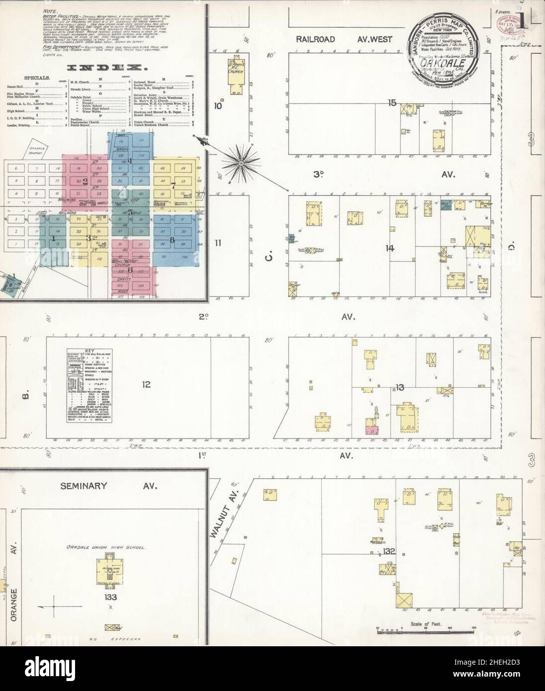 Stanislaus county map hi-res stock photography and images - Alamy