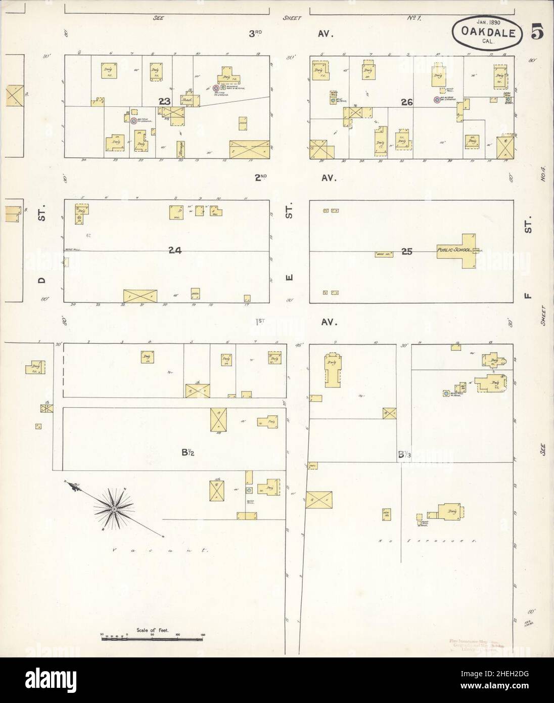 Stanislaus county map hi-res stock photography and images - Alamy