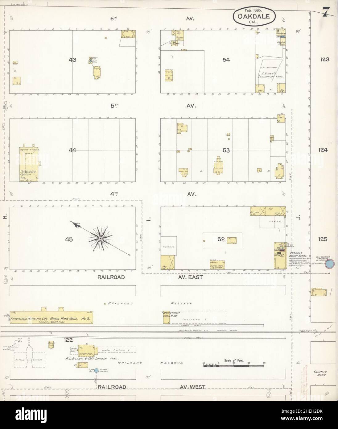 Stanislaus county map hi-res stock photography and images - Alamy