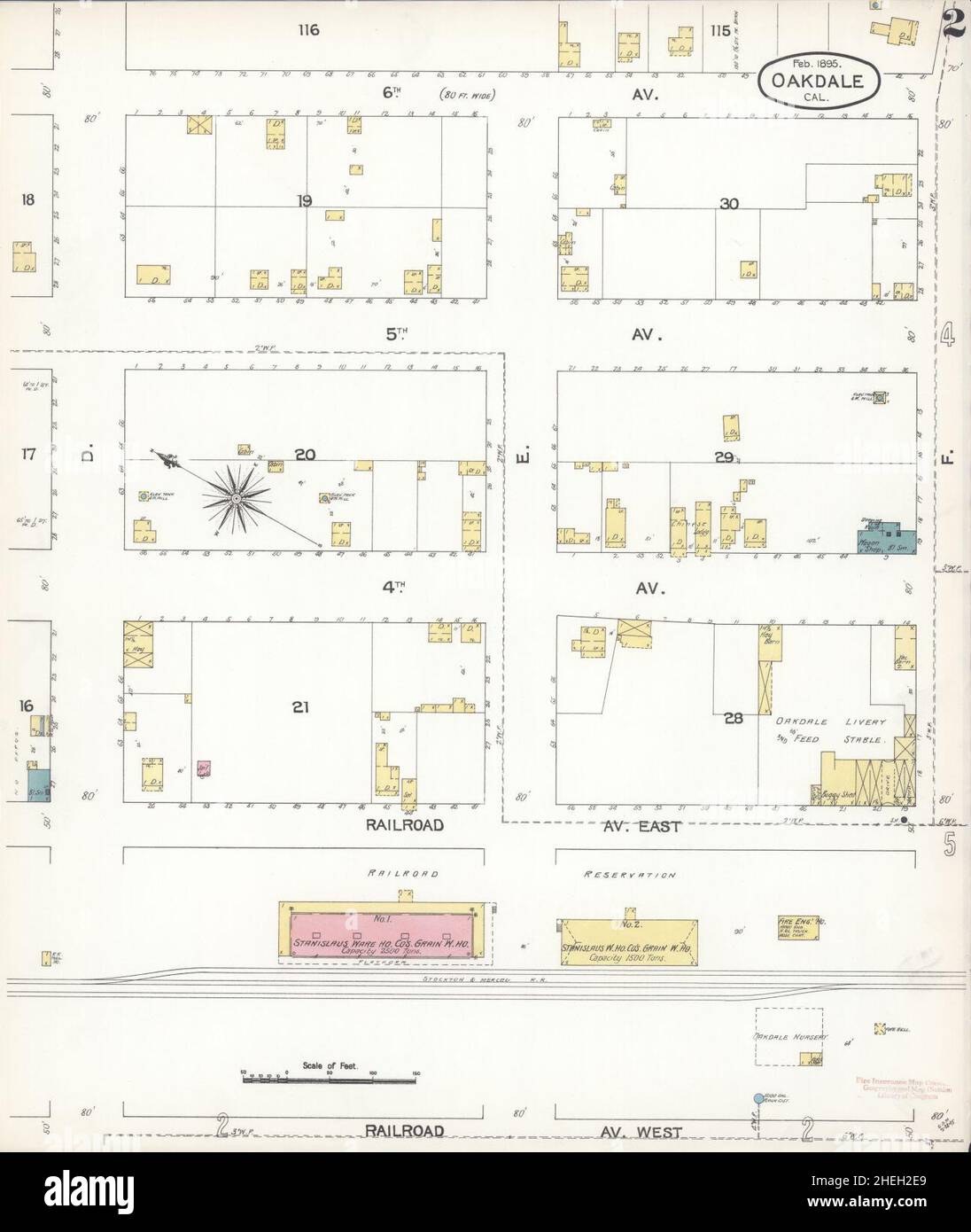 Stanislaus county map hi-res stock photography and images - Alamy