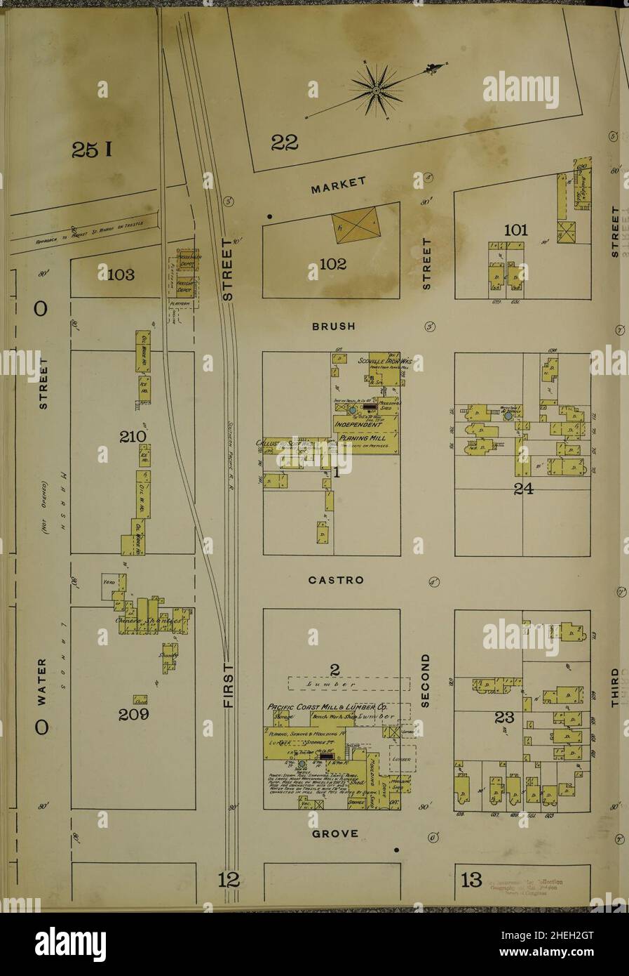 Alameda county map hi-res stock photography and images - Alamy