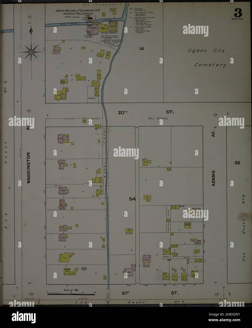 Weber county map hi-res stock photography and images - Alamy