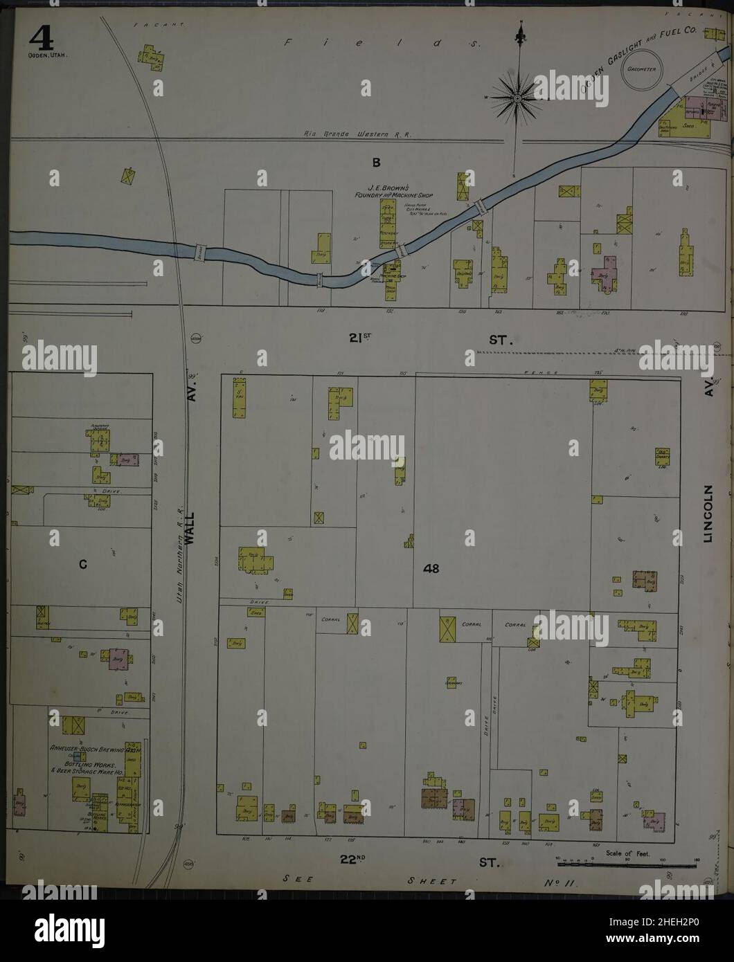 Weber county map hi-res stock photography and images - Alamy