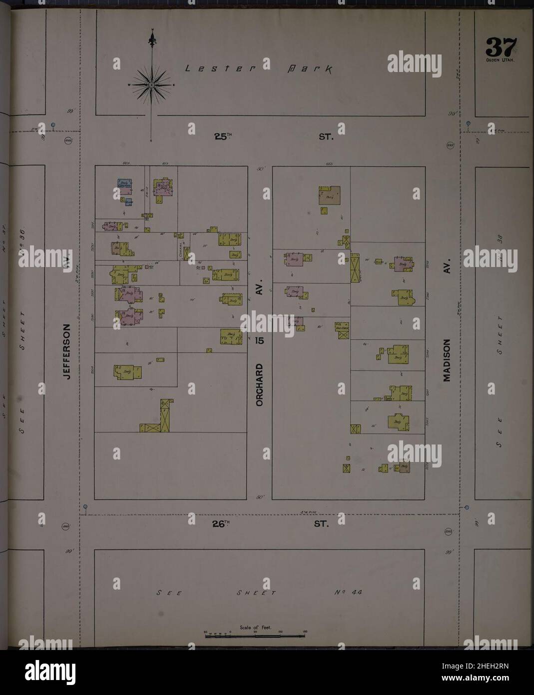 Weber county map hi-res stock photography and images - Alamy