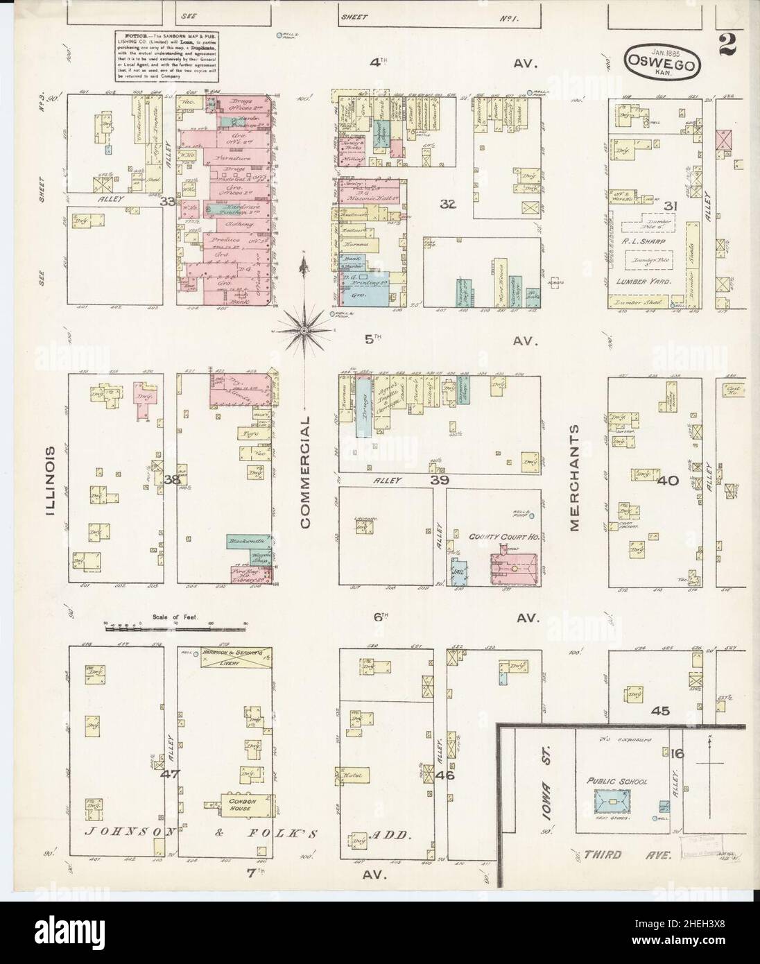 Oswego map hi-res stock photography and images - Alamy