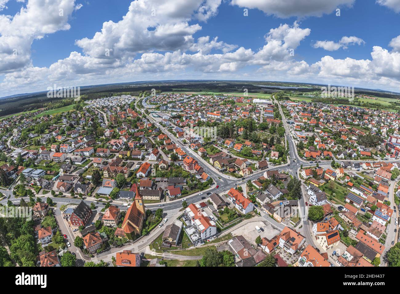 Hilpoltstein is a town in the Roth district of Central Franconia, south ...