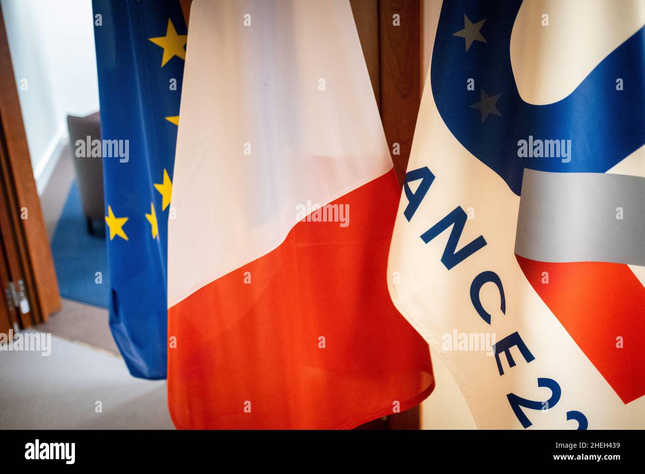 Drapeau drapeau logo hi-res stock photography and images - Alamy