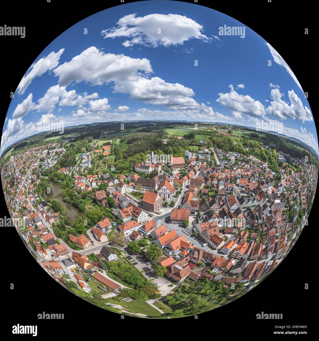 Hilpoltstein is a town in the Roth district of Central Franconia, south ...