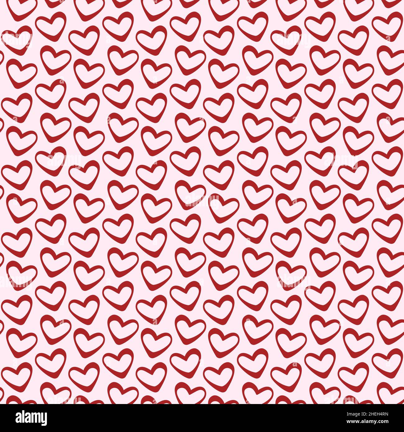 Seamless engraved heart pattern for valentines day. Use for textile ...