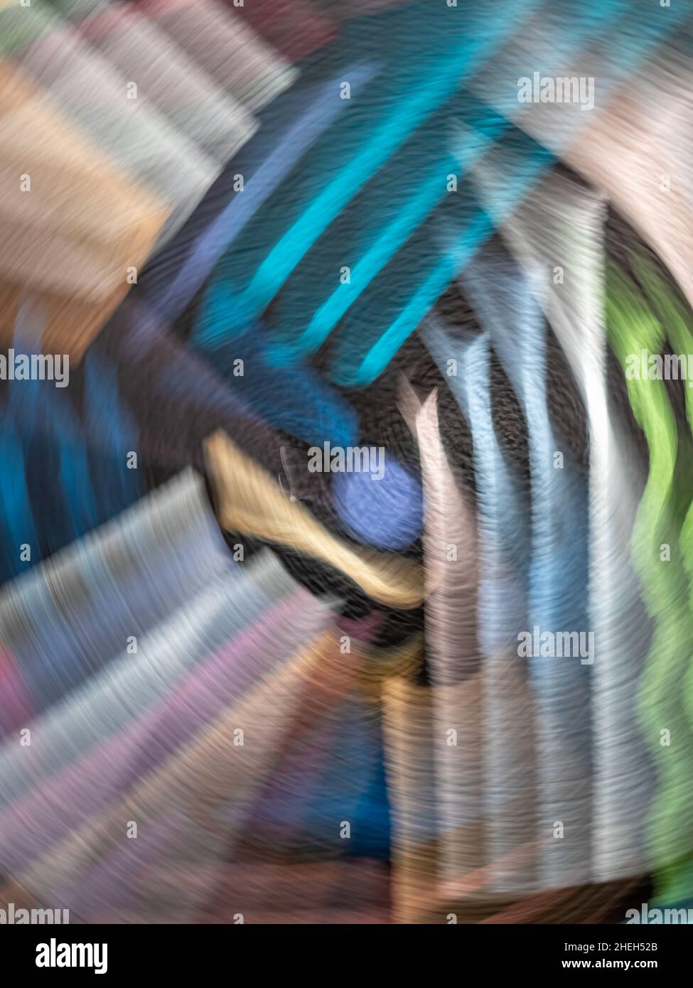 Abstract photo - intentional camera movement (ICM ) technique to create ...