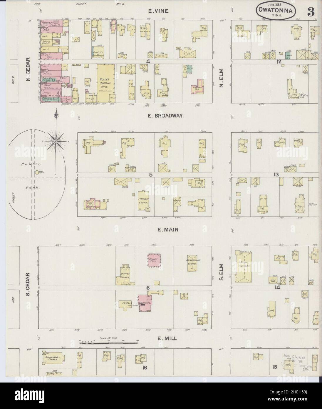 Owatonna minnesota map hi-res stock photography and images - Alamy