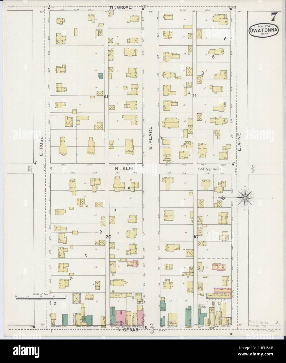 Map of owatonna hi-res stock photography and images - Alamy