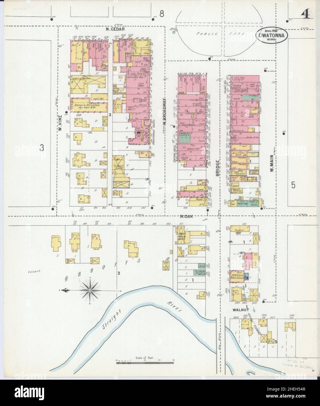 Owatonna minnesota map hi-res stock photography and images - Alamy