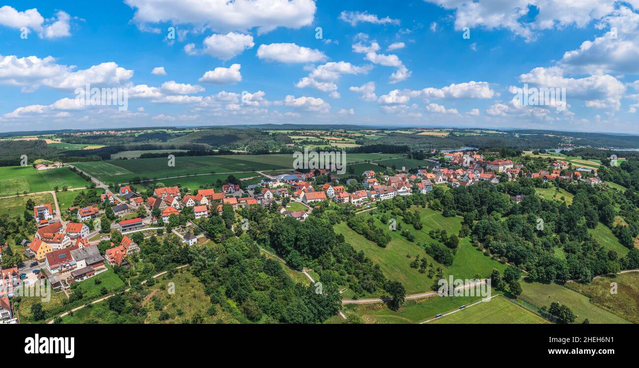 Absberg-Seespitz, Lake centre on Brombach Lake Stock Photo - Alamy