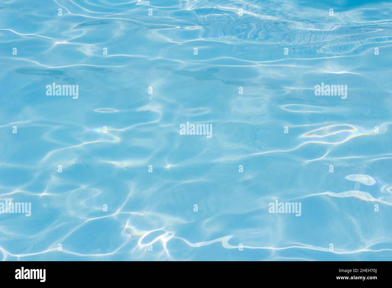 Blue and transparent water texture pattern Stock Photo - Alamy