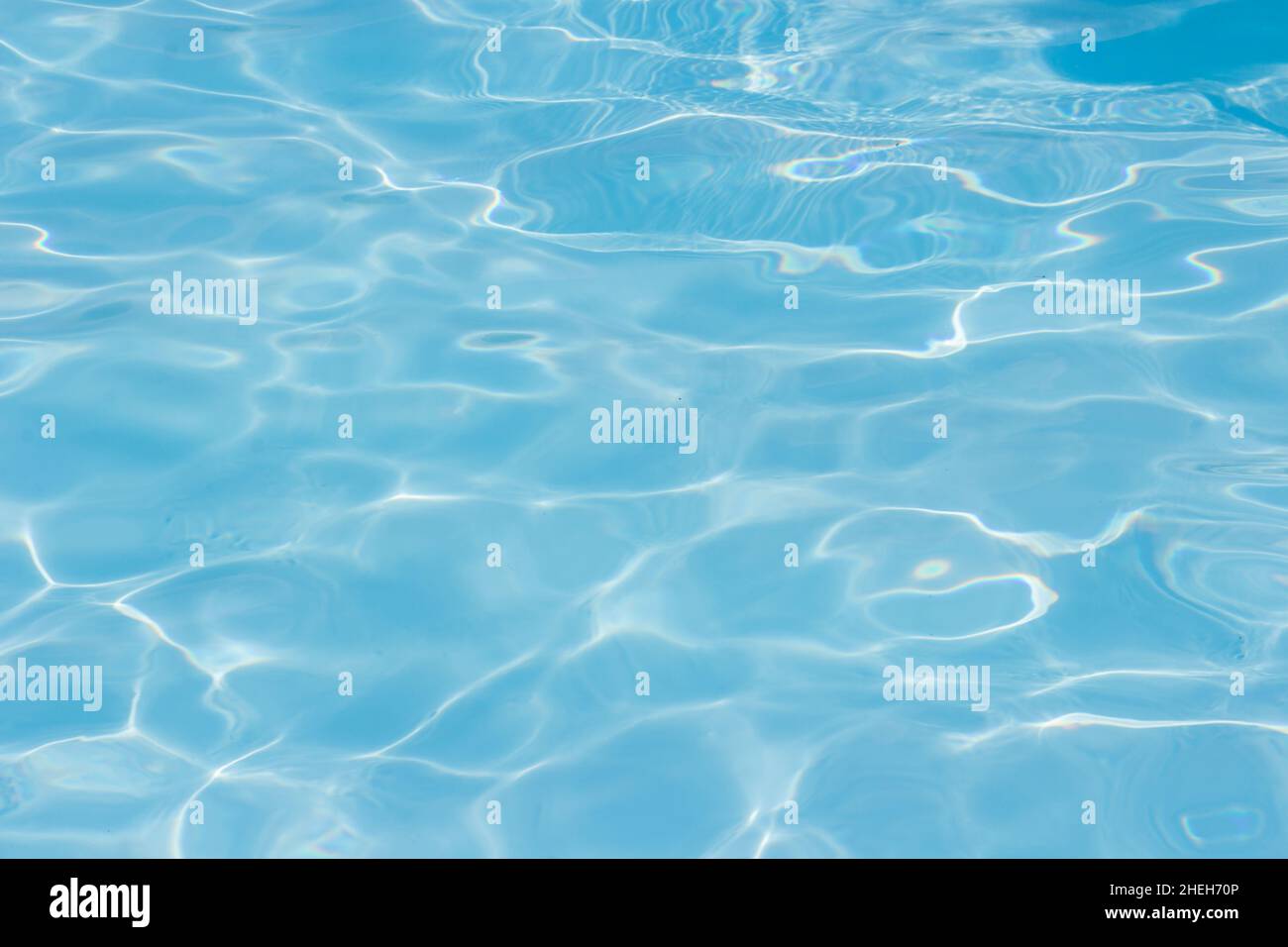Blue and transparent water texture pattern Stock Photo - Alamy