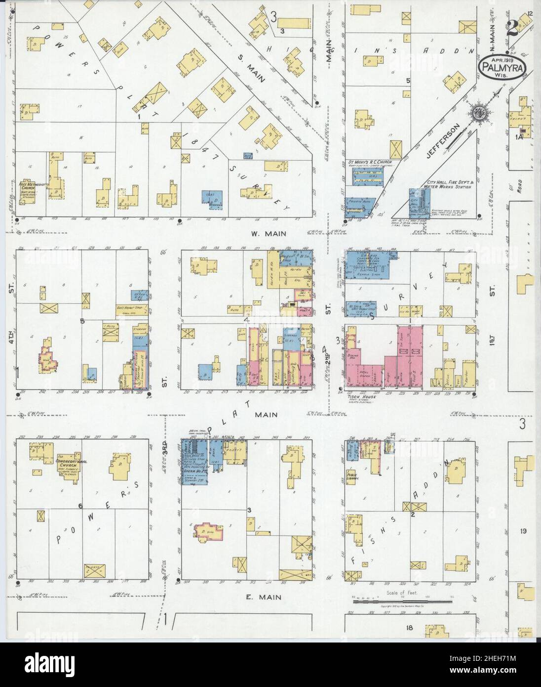 Map of palmyra hi-res stock photography and images - Alamy