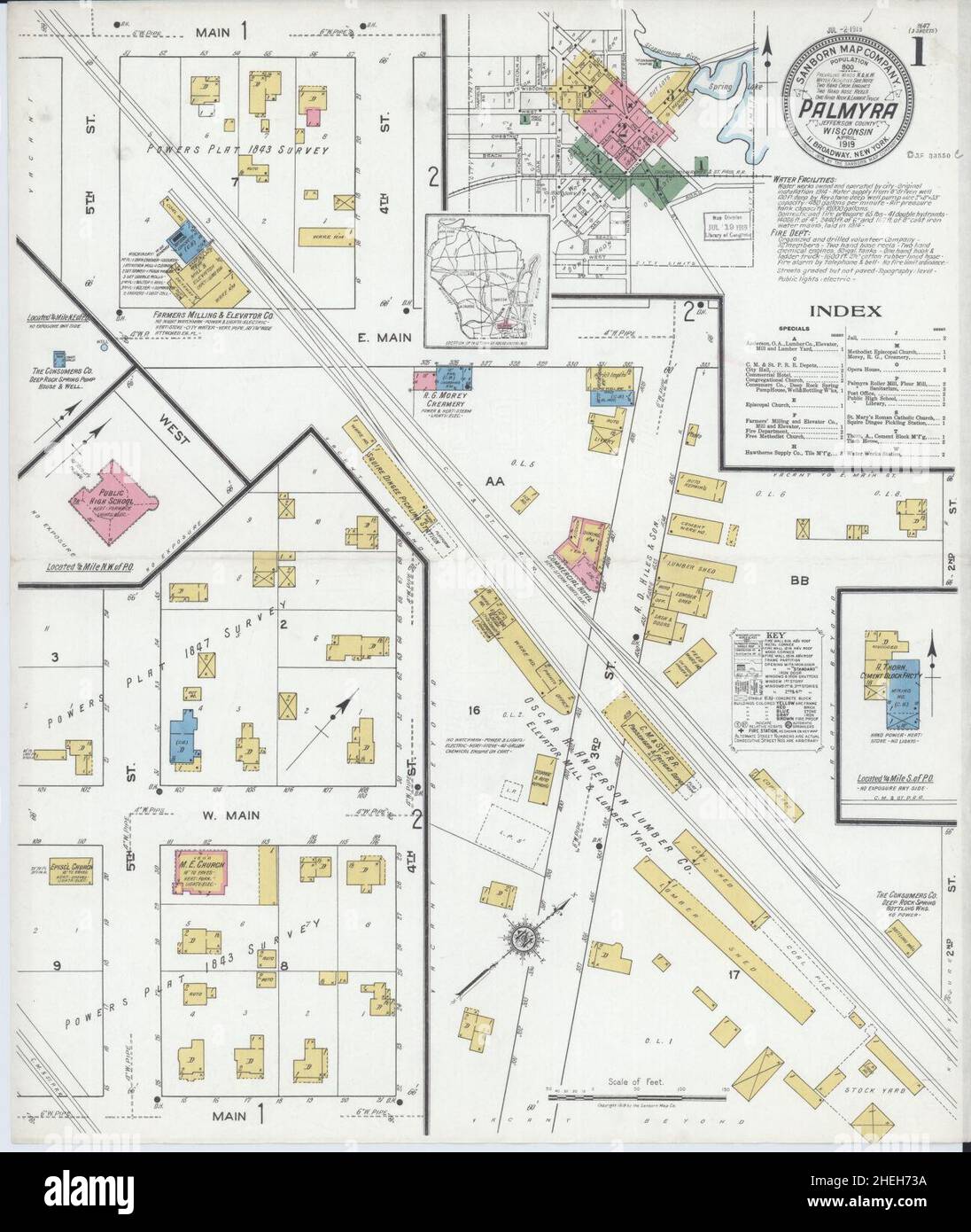 Map of palmyra hi-res stock photography and images - Alamy