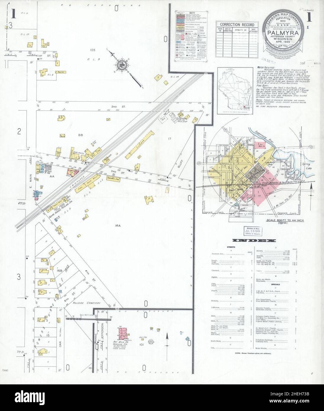 Map of palmyra hi-res stock photography and images - Alamy