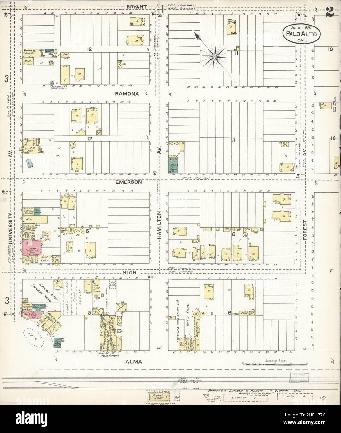 Santa clara county map hi-res stock photography and images - Alamy