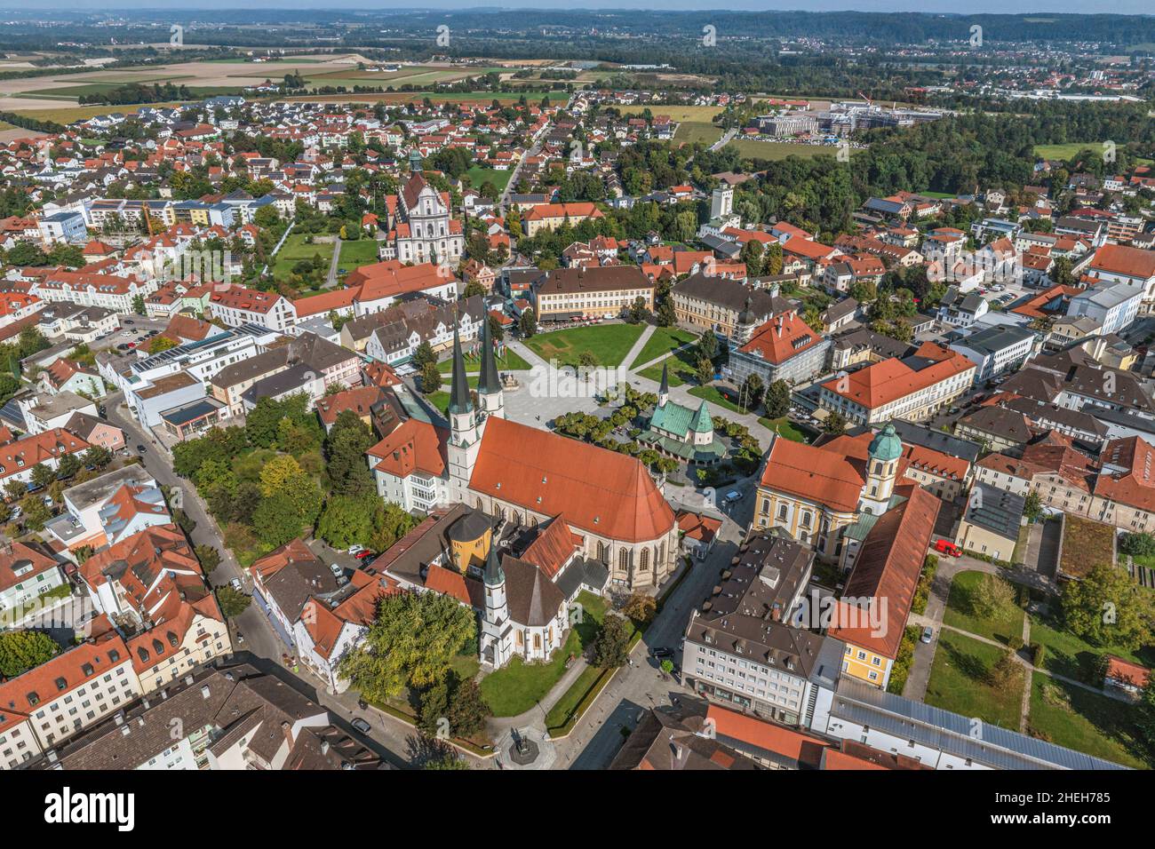 Altötting is a nationally known place of pilgrimage in the Inn-Salzach ...