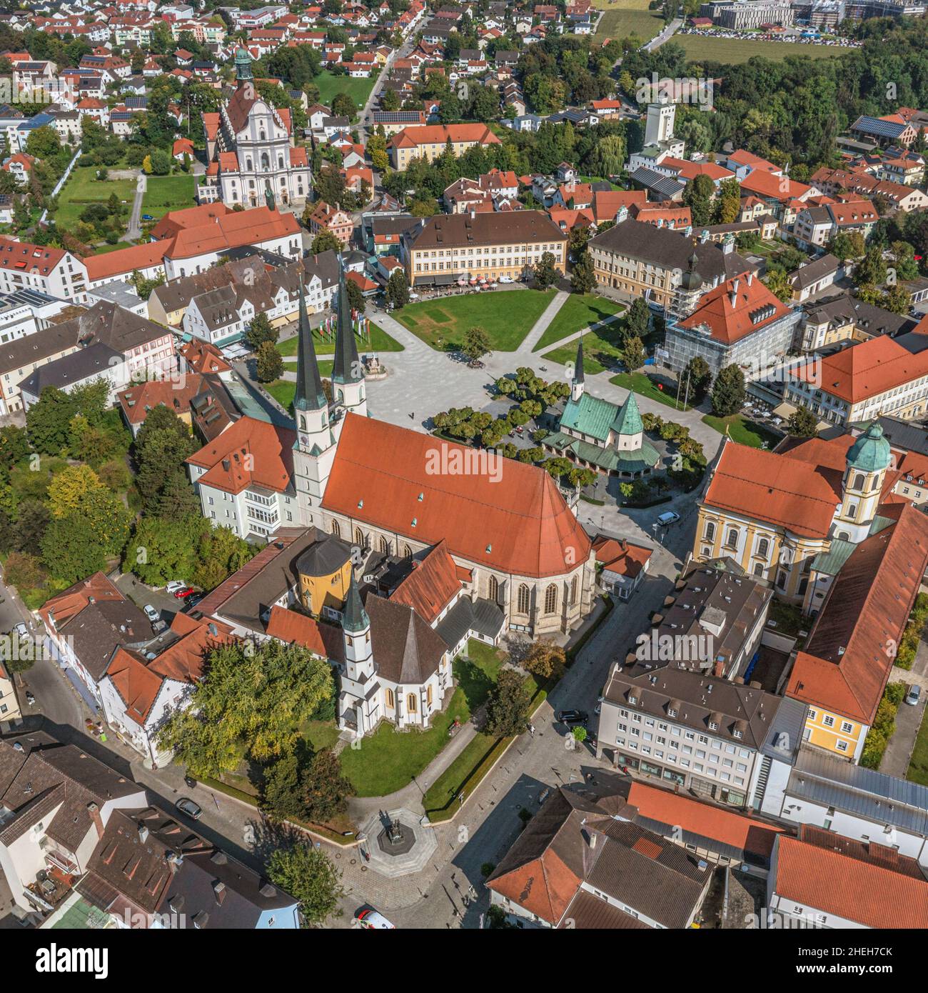 Altötting is a nationally known place of pilgrimage in the Inn-Salzach ...