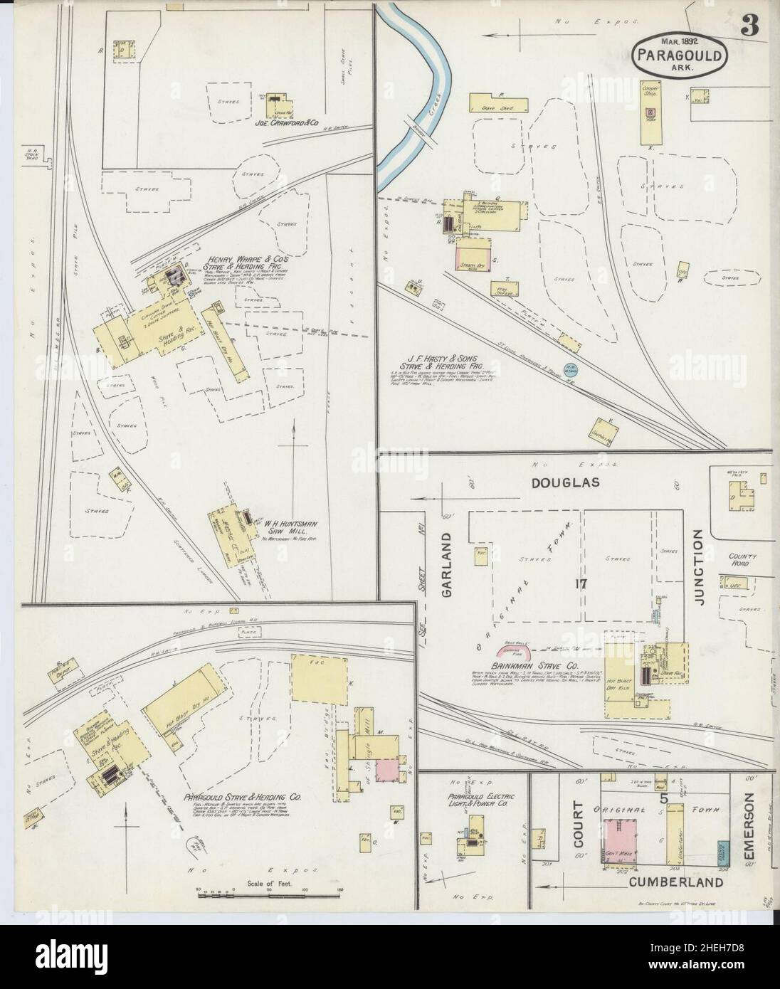 Map of paragould hi-res stock photography and images - Alamy