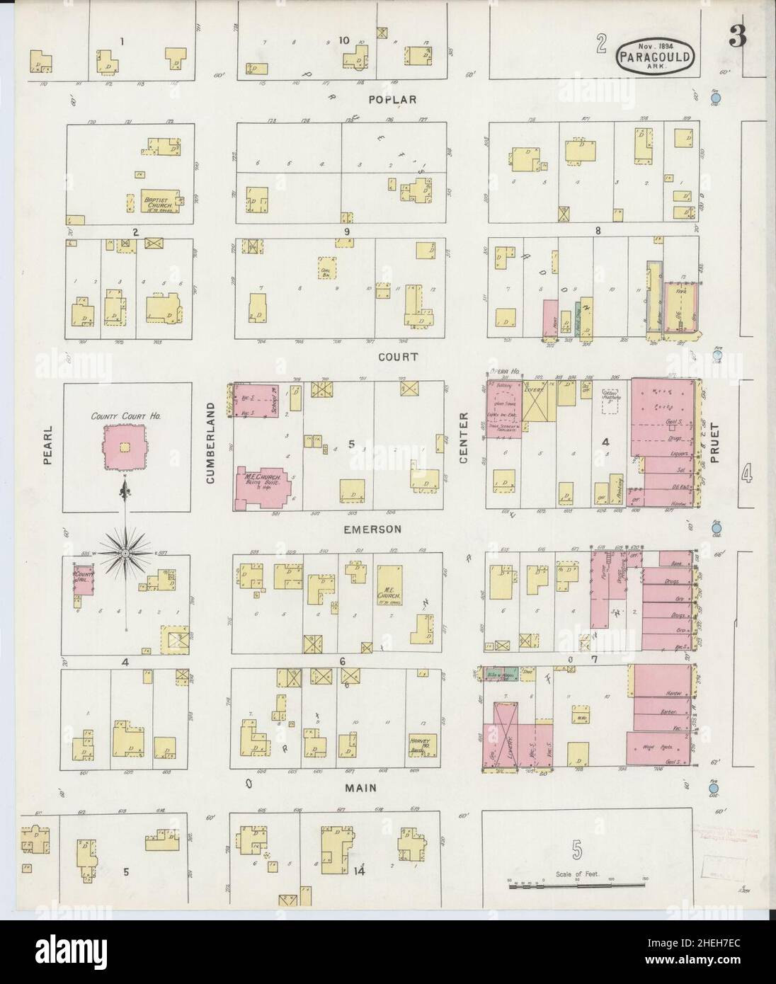 Map of paragould hi-res stock photography and images - Alamy