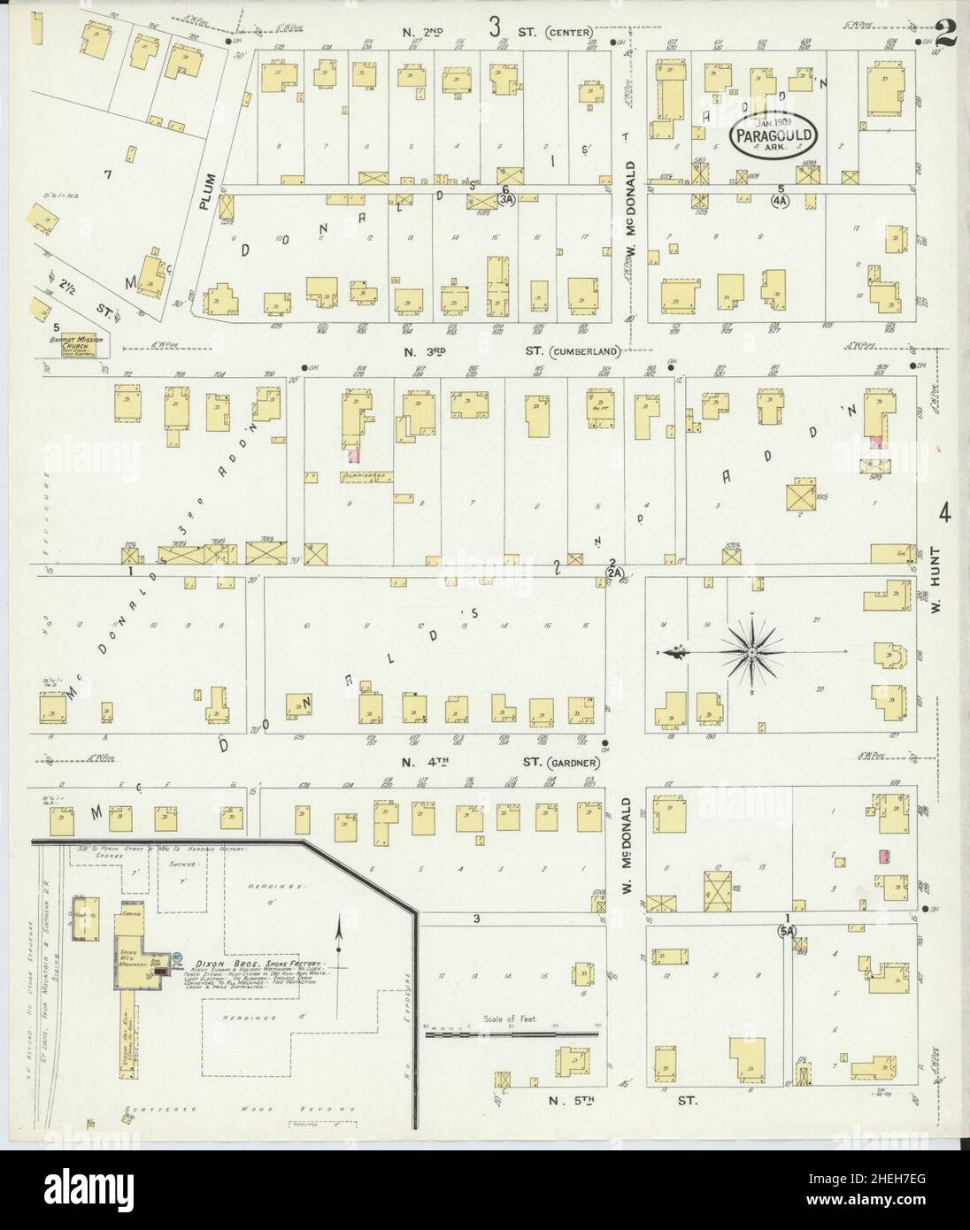 Map of paragould hi-res stock photography and images - Alamy
