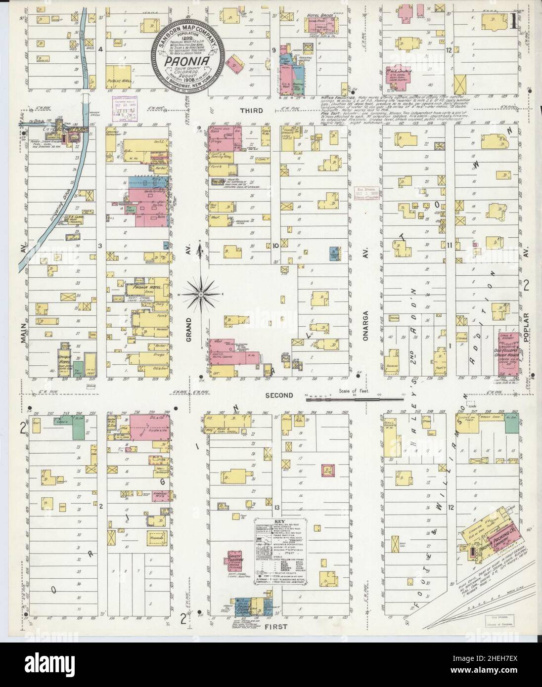 Map of delta colorado hi-res stock photography and images - Alamy