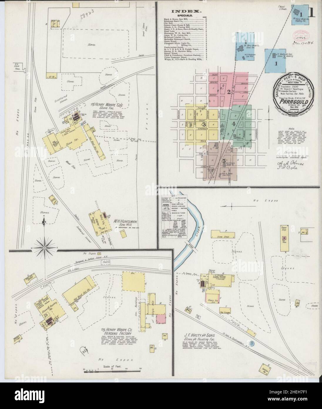 Paragould map hi-res stock photography and images - Alamy
