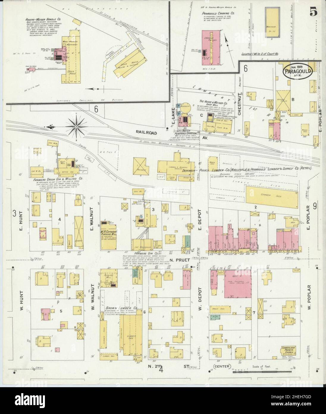 Paragould arkansas map hi-res stock photography and images - Alamy