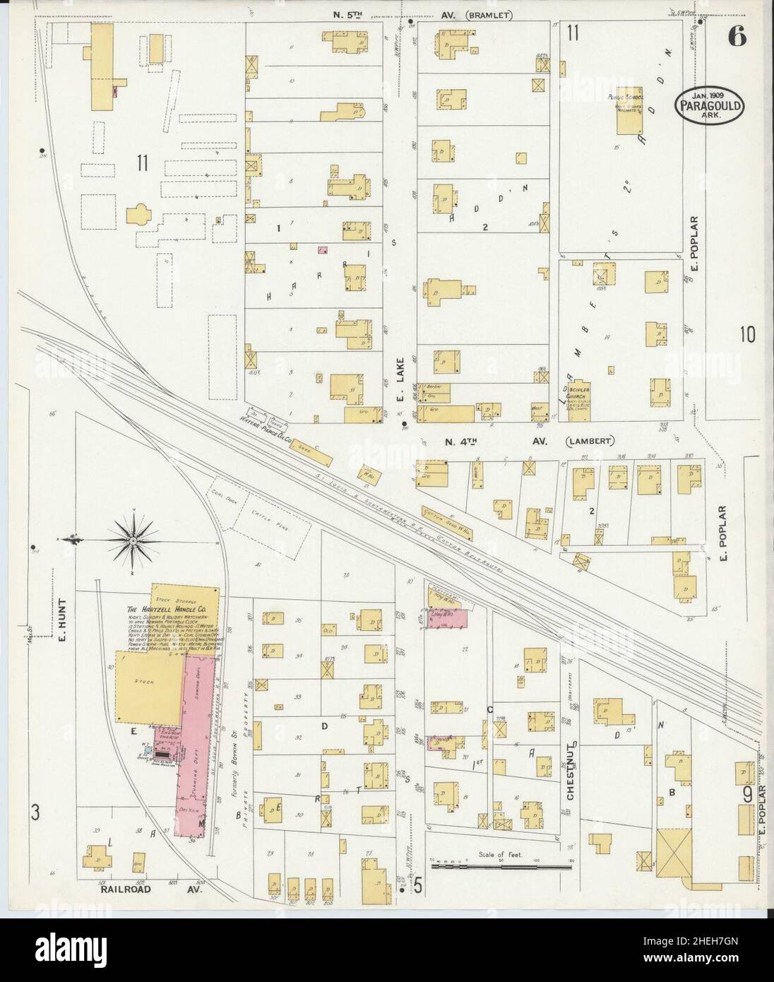 Map of paragould hi-res stock photography and images - Alamy