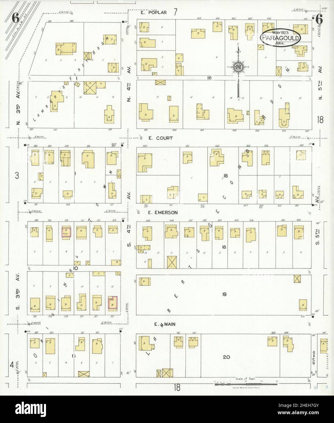 Map of paragould hi-res stock photography and images - Alamy