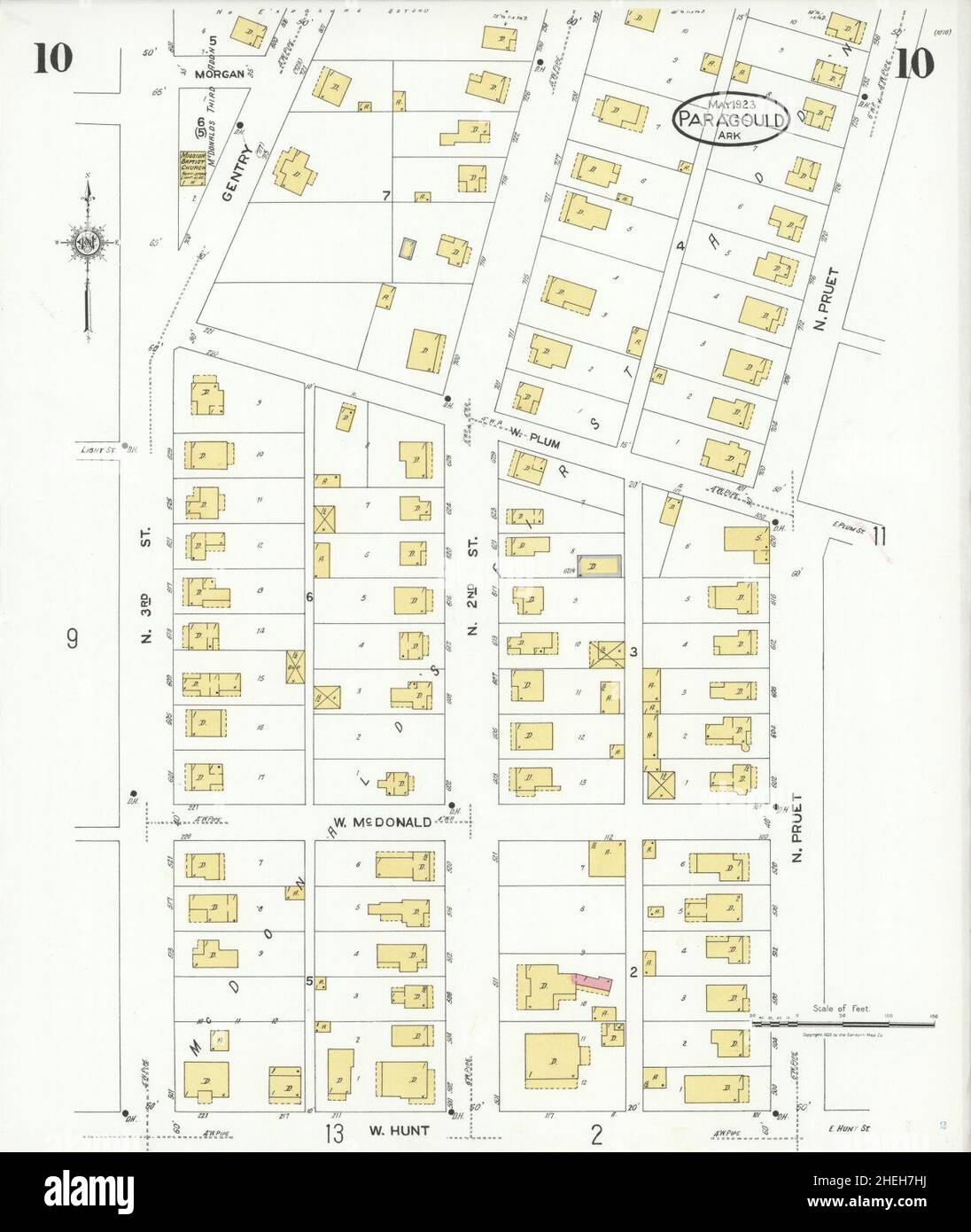 Paragould arkansas map hi-res stock photography and images - Alamy