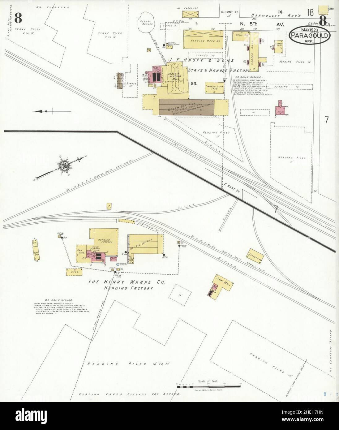 Paragould map hi-res stock photography and images - Alamy