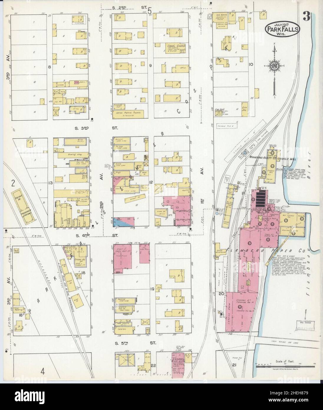Park falls wisconsin map hi-res stock photography and images - Alamy