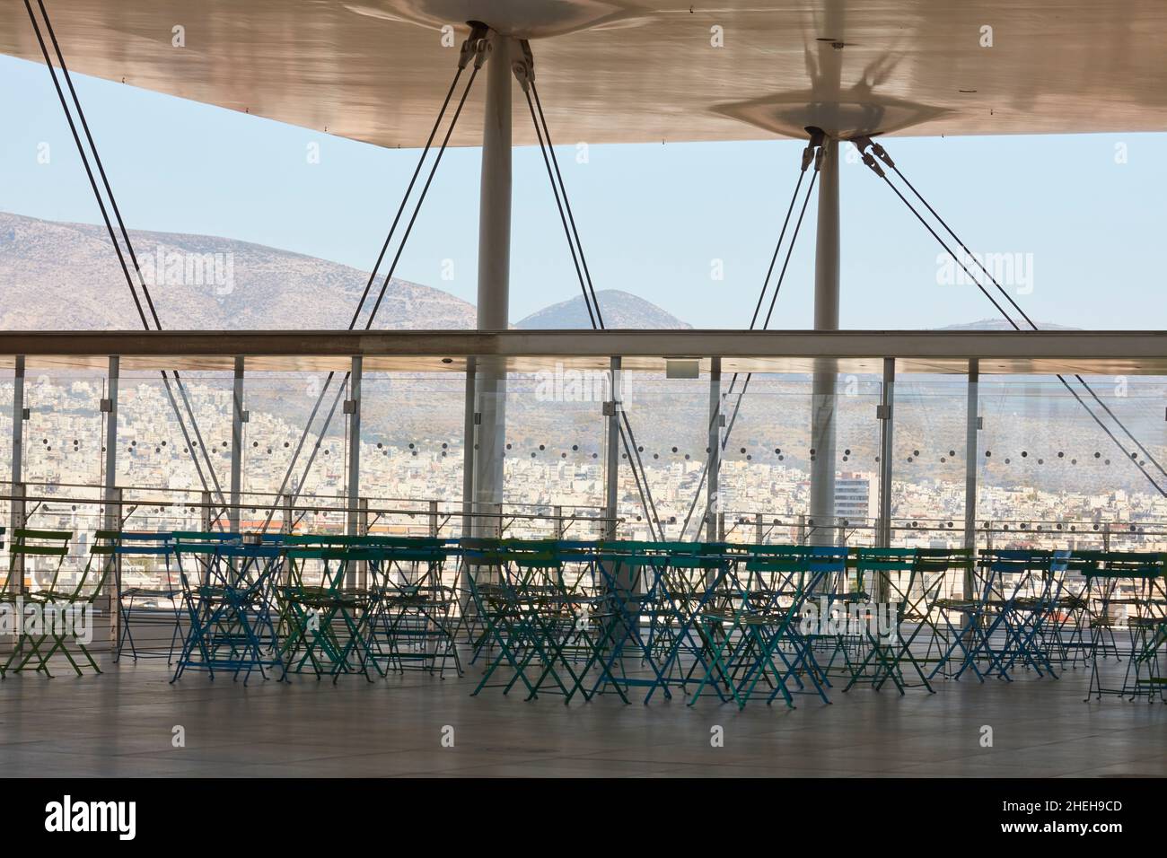 Terrasse of the Athens Opera house Stock Photo - Alamy