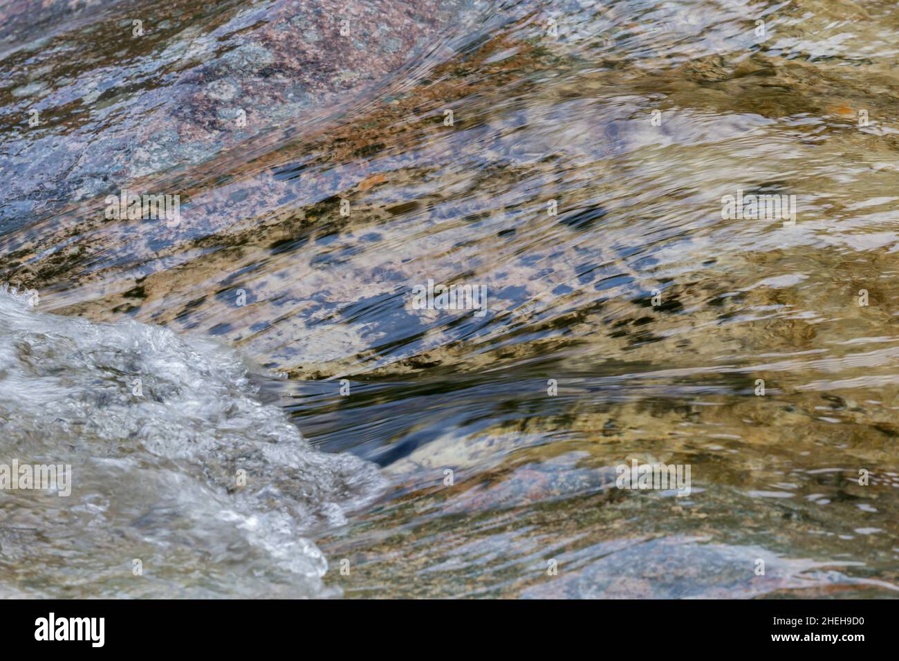 Waterfall water running down wet hi-res stock photography and images ...